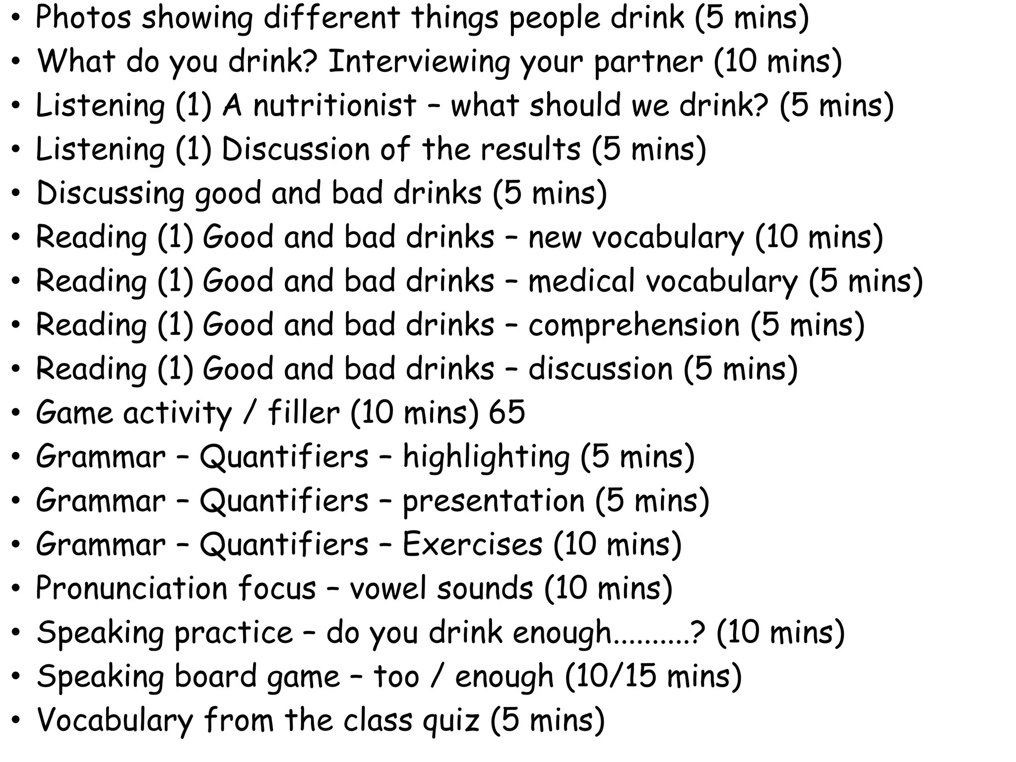 EF4PI Unit 5C - Drinks and Quantifiers.pptx