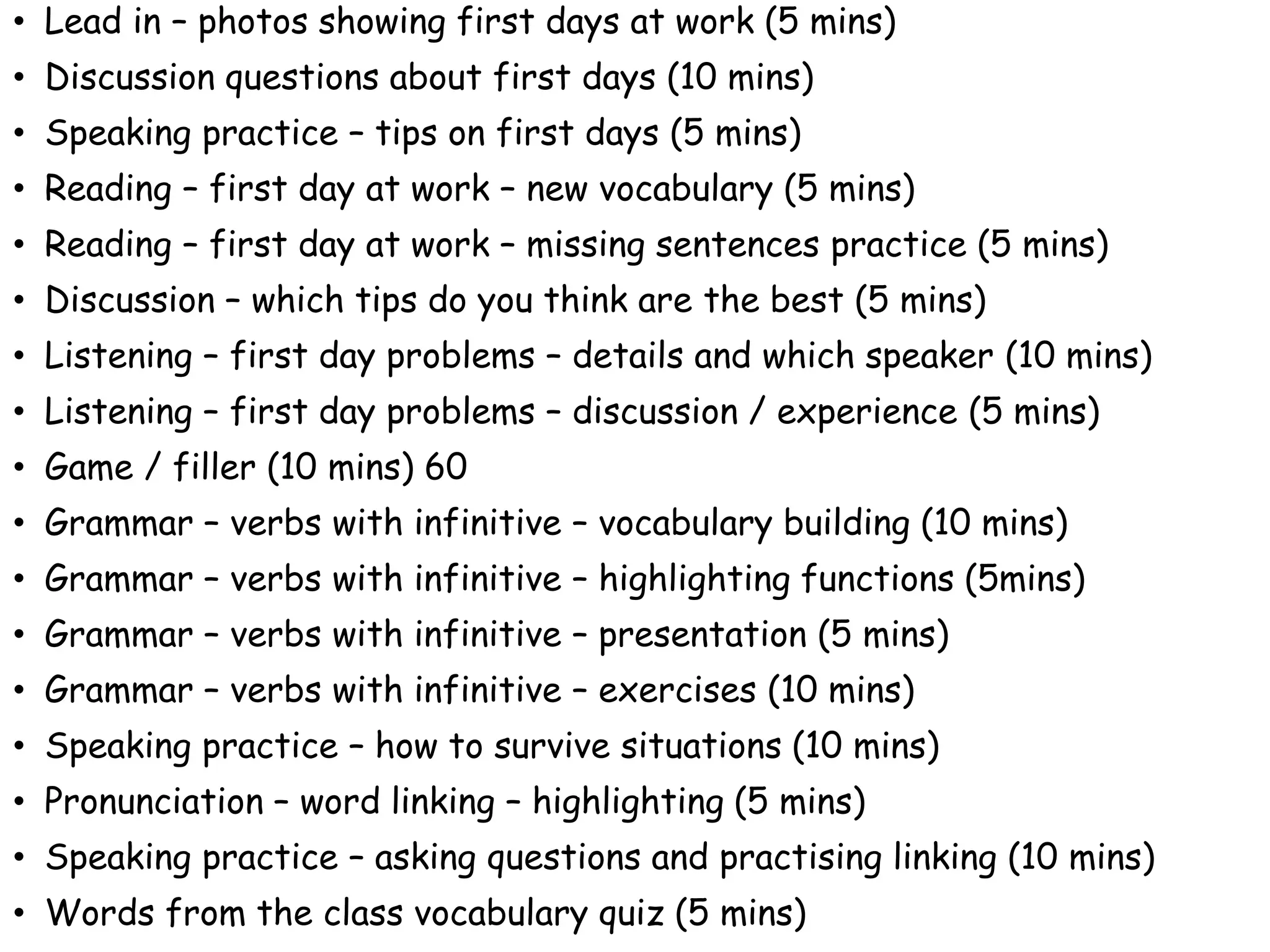 EF4PI Unit 7A - Infinitives and first days at work.pptx