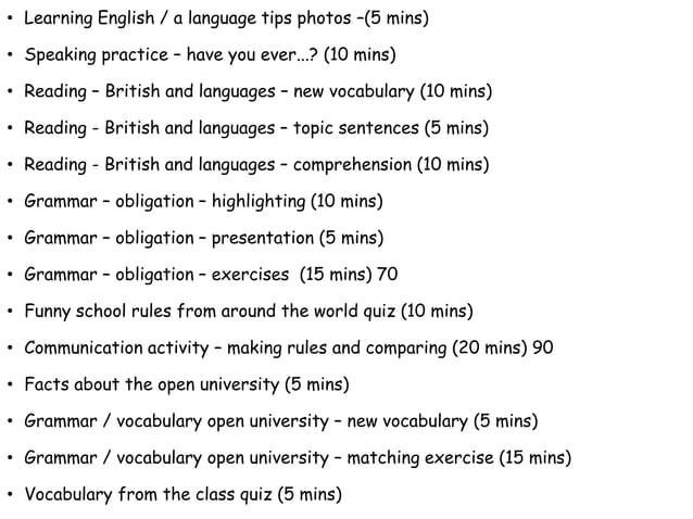 EF4PI Unit 7C - Obligation must and have to.pptx | Undergraduate ...