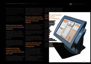 QuadraNet Reservations Features | PDF