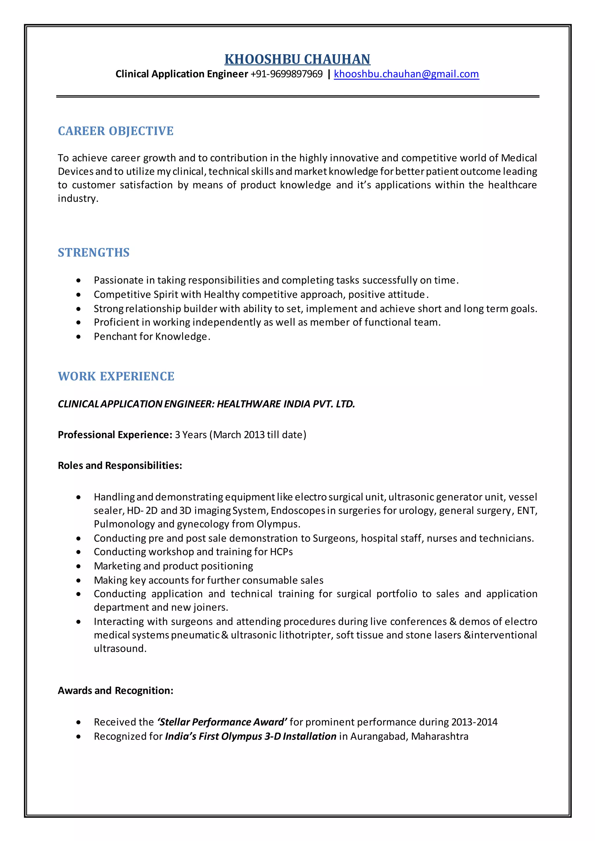 KHOOSHBU CHAUHAN resume wo cover letter | DOCX