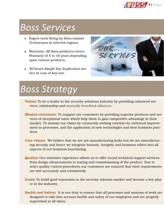 BossCompanyProfile | PDF