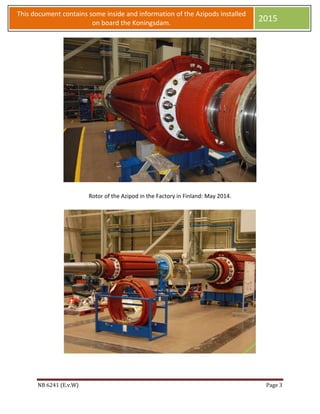 A general overview of the Azipods of the Koningsdam | PDF