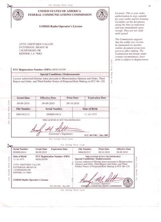 US FCC GMDSS License | PDF