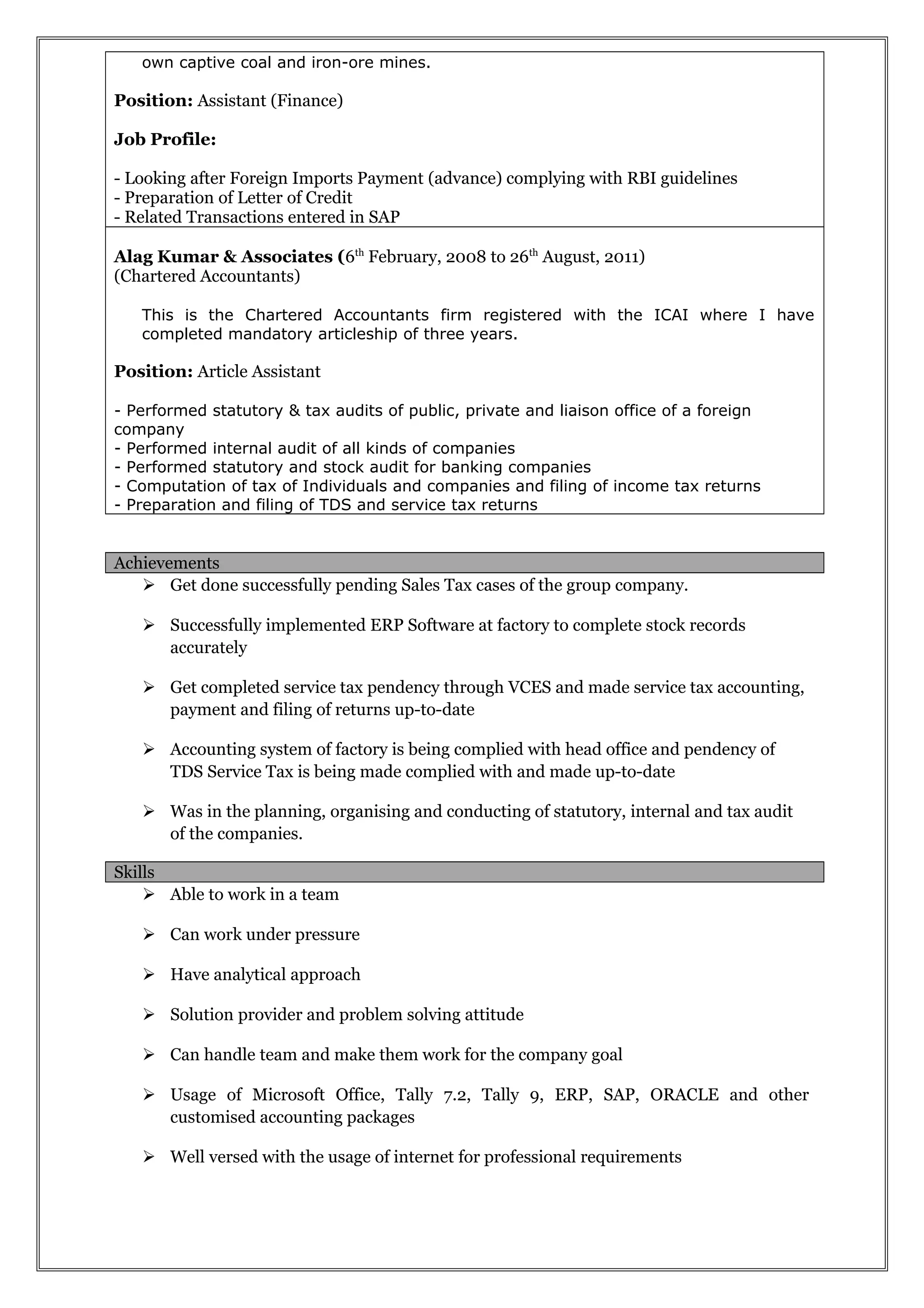 Resume- Naresh | PDF