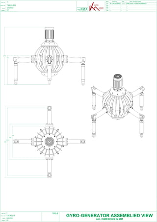 GYRO DRAWING EXPLODED DRW2.PDF | Drawing and Sketching | Arts and Crafts