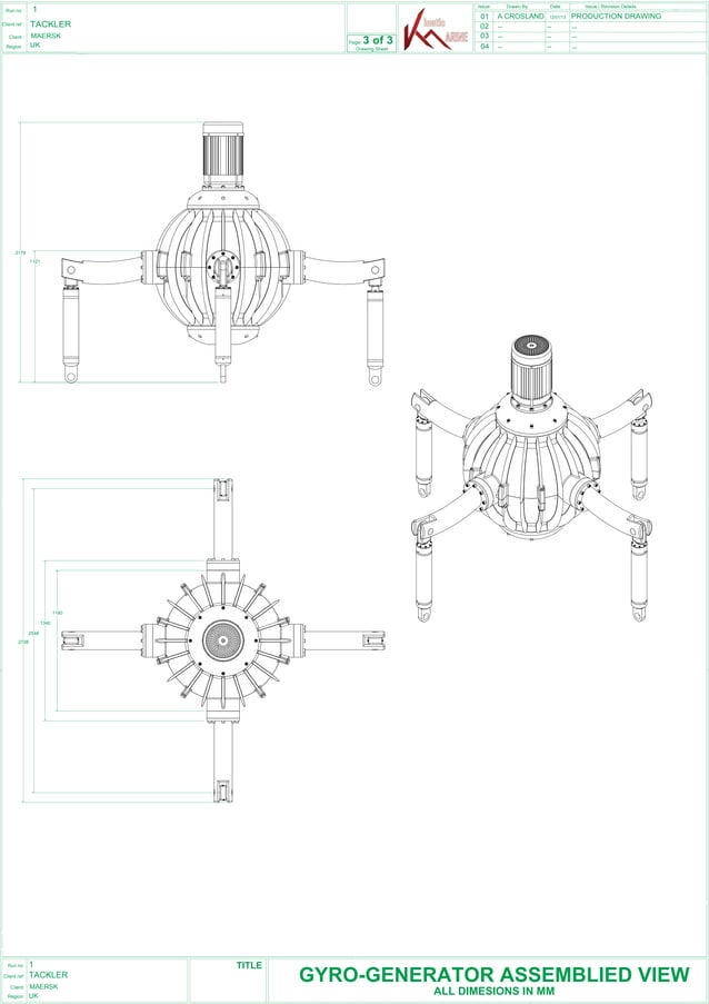 GYRO DRAWING EXPLODED DRW2.PDF | Drawing and Sketching | Arts and Crafts