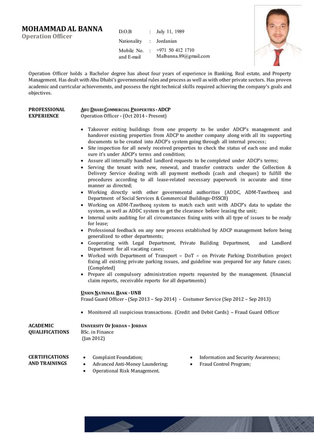 160319-M.Noman CV | PDF