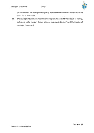 Transport Assessment | PDF