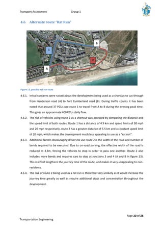 Transport Assessment | PDF