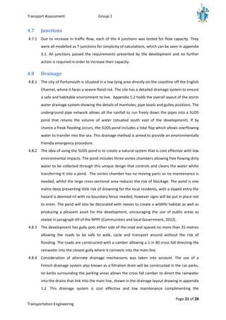 Transport Assessment | PDF