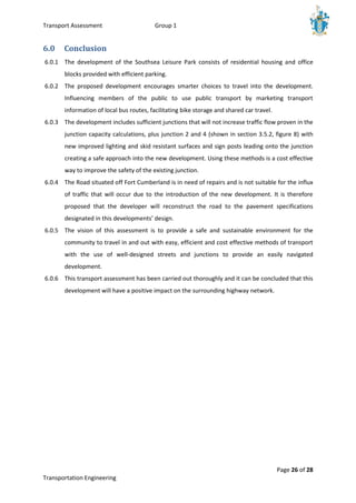 Transport Assessment | PDF