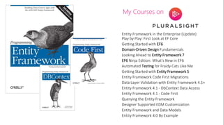 EF6 or EF Core? How Do I Choose? | PPTX