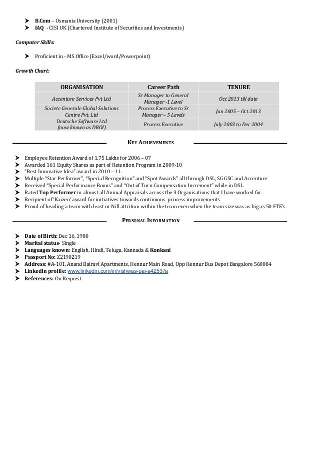 Vishwas Pai_Resume PJKT n CM Oct 2016