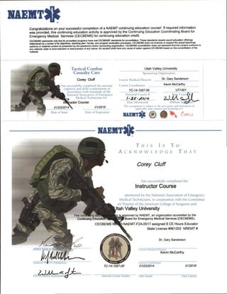 TCCC Instructor | PDF