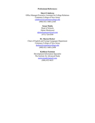 Susan Gorman Resume | PDF