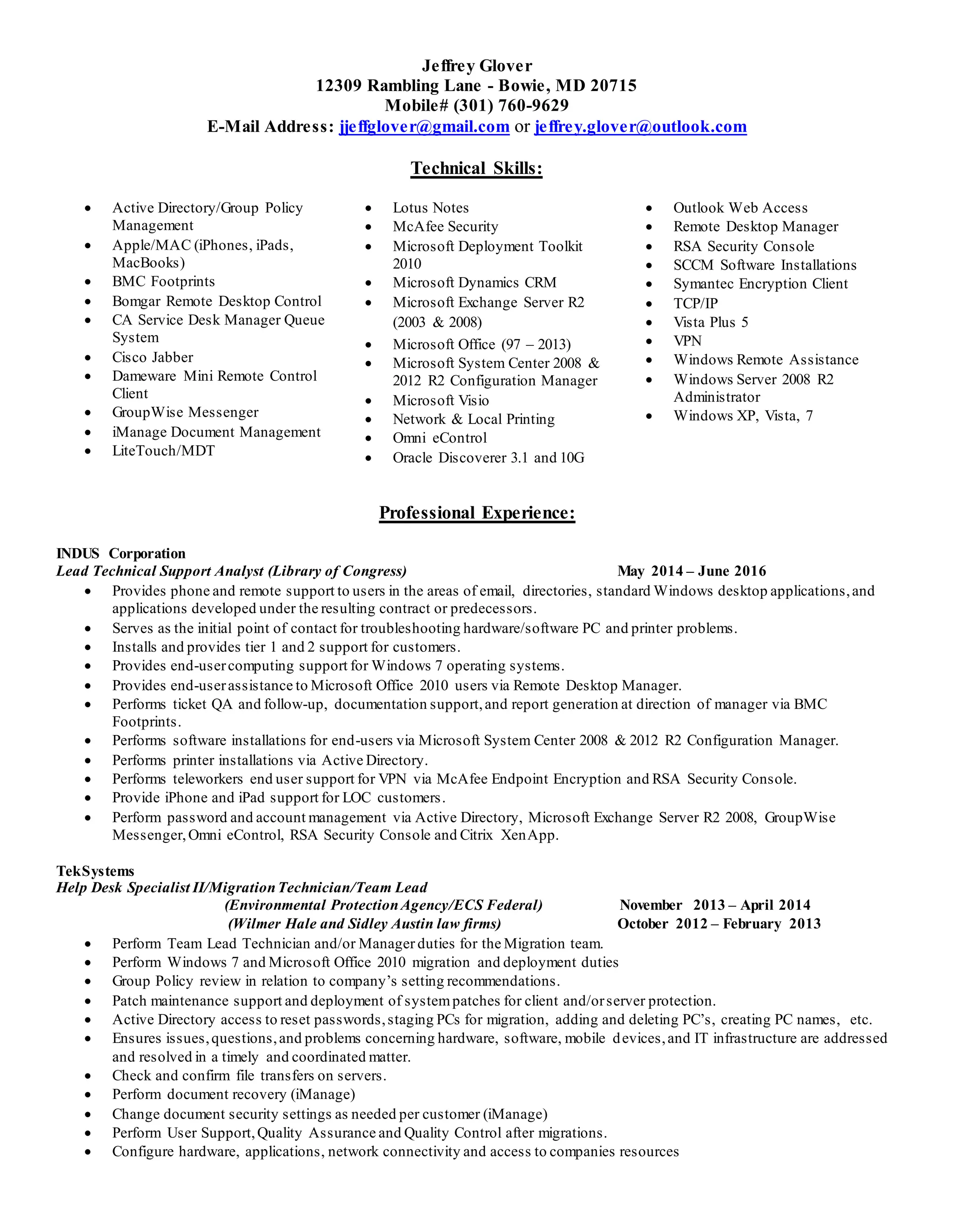 jeffrey.glover.resume | DOCX