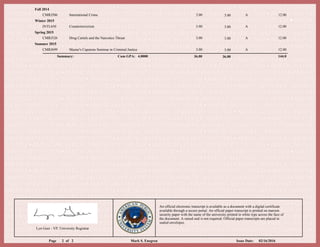 OfficialTranscript with conferral | PDF