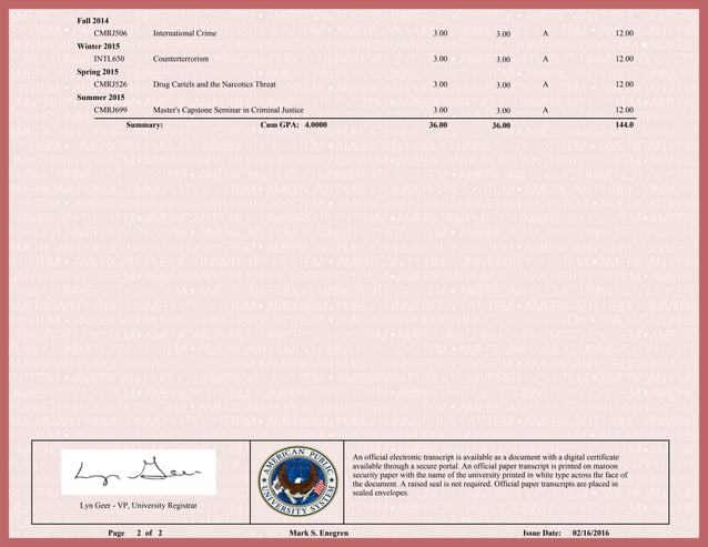 OfficialTranscript with conferral | PDF