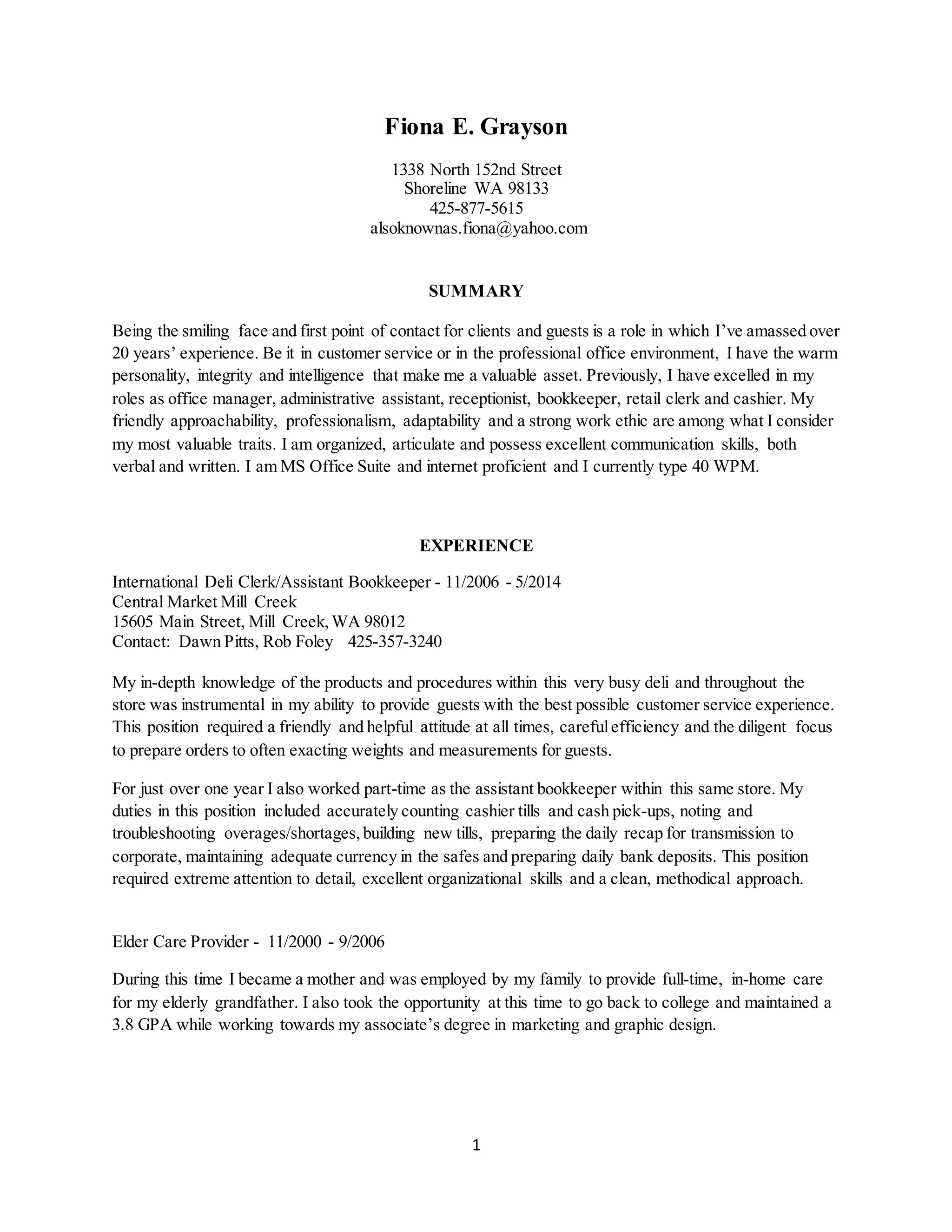 Resume - Feb 2015 | DOCX