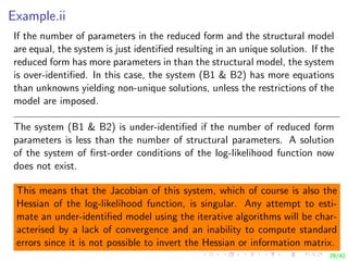 Understanding Simultaneous Equations Bias and Identification in ...