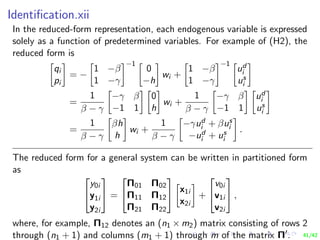 Understanding Simultaneous Equations Bias and Identification in ...