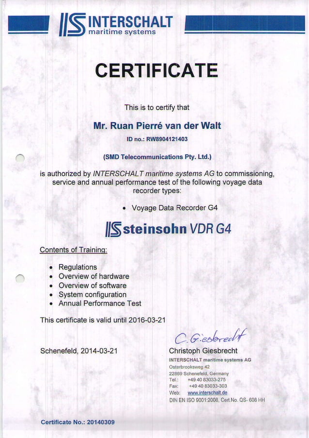 Interschalt G4 VDR.PDF