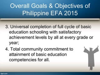 Education for All Globally & in the Philippines | PPTX