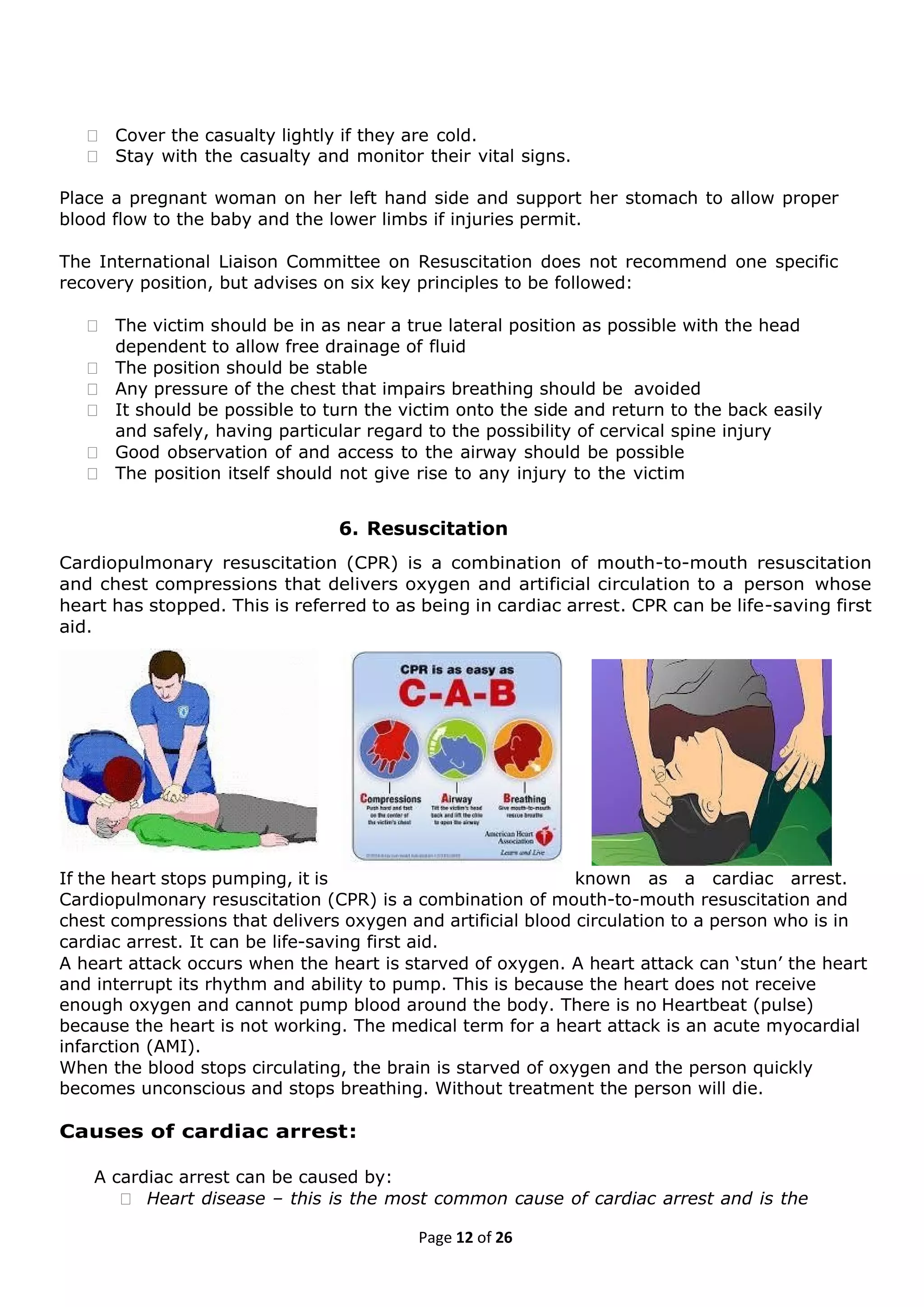 Elementary First Aid(EFA) | PDF