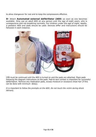 Elementary First Aid(EFA) | PDF