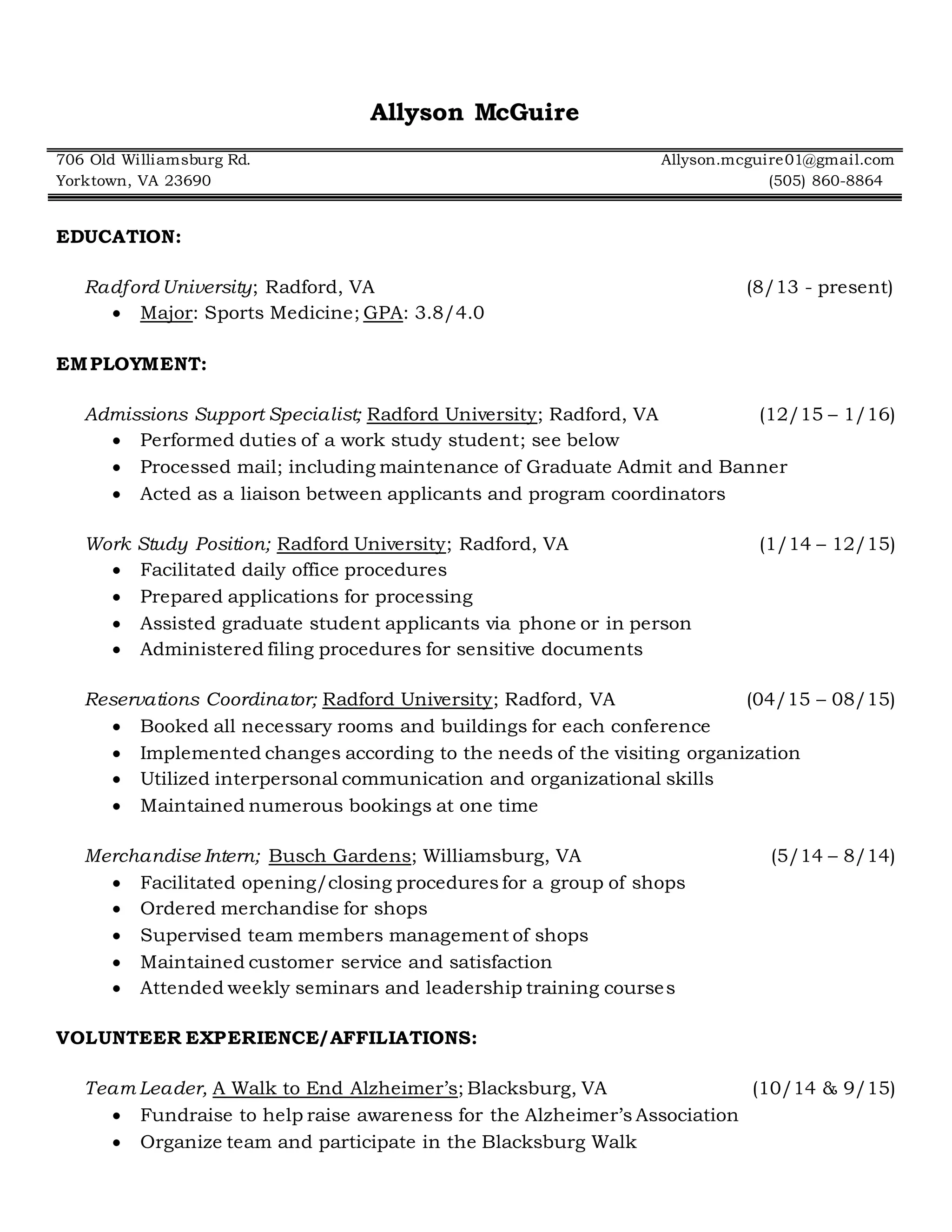 resume DEC 2015 | PDF