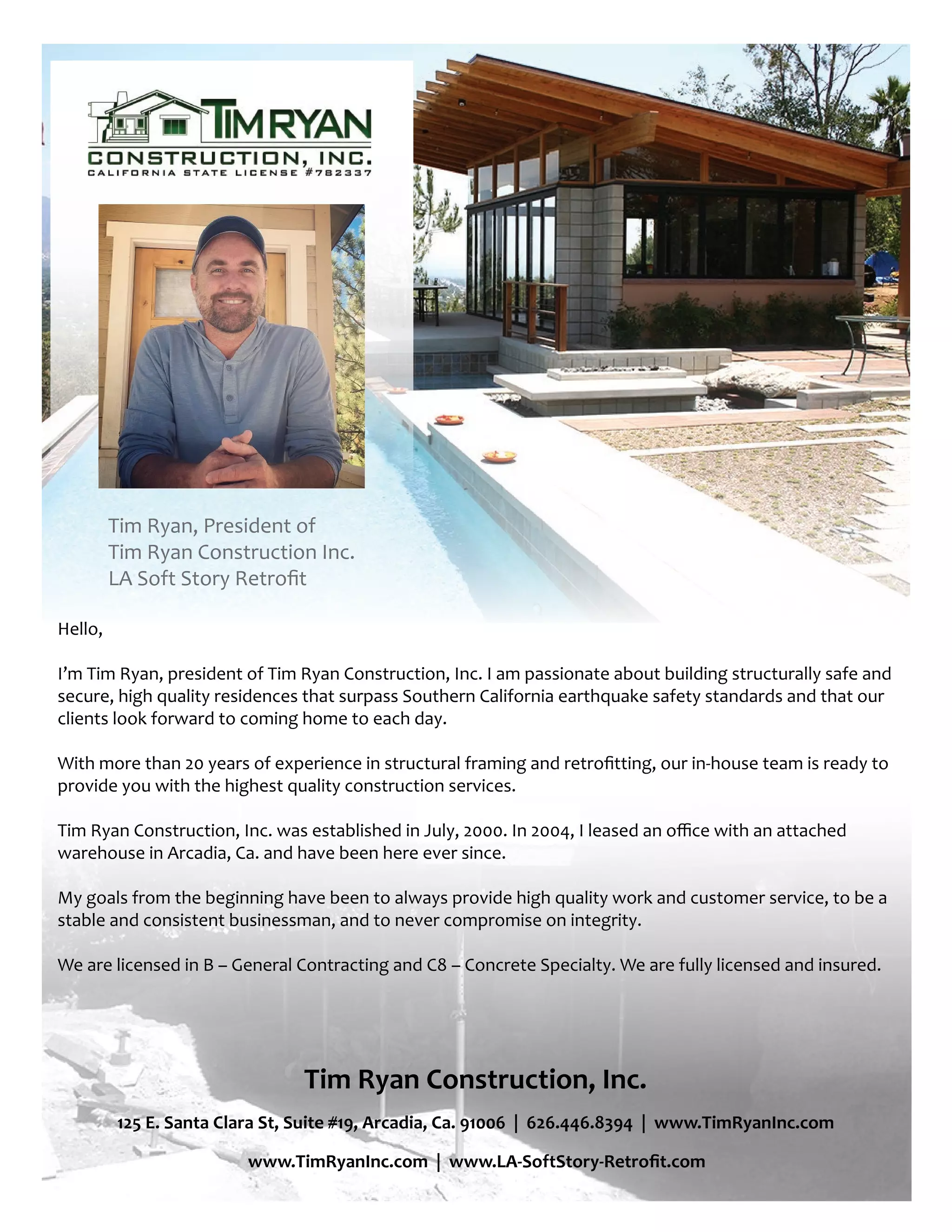 0 - Company Package - Soft Story Retrofit | PDF