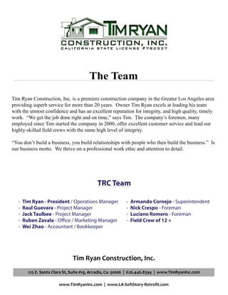 0 - Company Package - Soft Story Retrofit | PDF