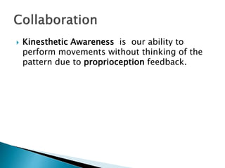 Importance of Kinesthetic and Proprioception Awareness in Athletics | PPTX