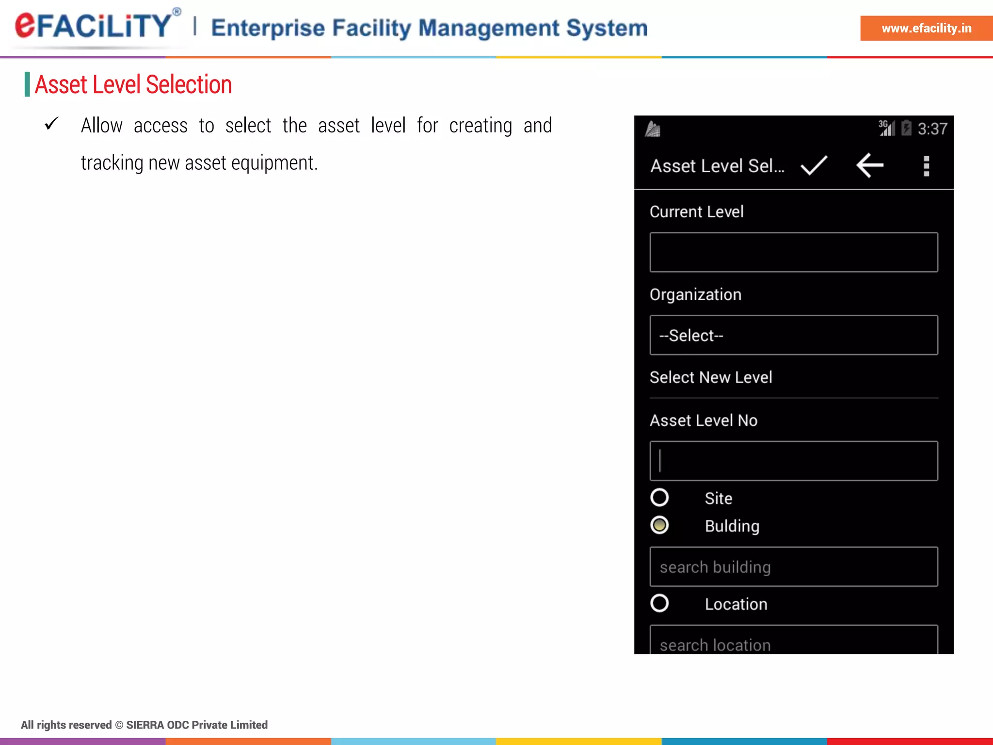 eFACiLiTY Maintenance Management System | PPSX