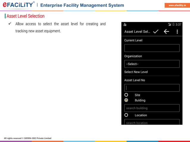 eFACiLiTY Maintenance Management System | PPT