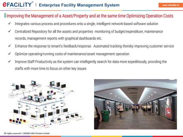 eFACiLiTY Maintenance Management System | PPT