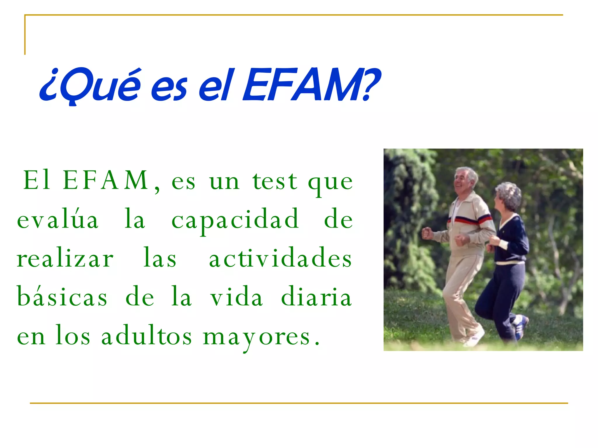 Efam Sesion Educativa U De Chile | PPT