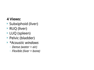Emergency focused abdominal ultrasound.pptx