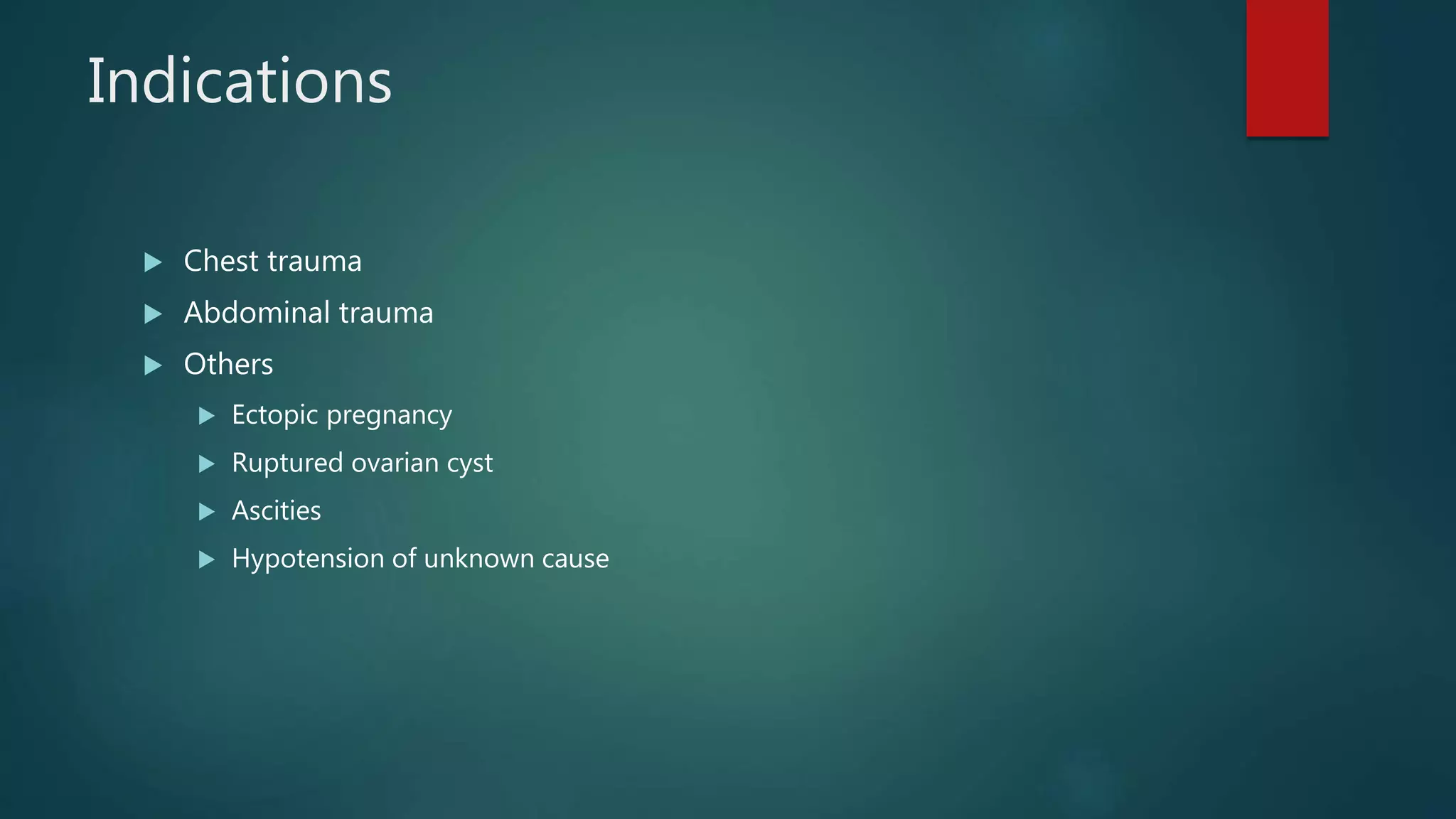 E-Fast Examination | PPTX