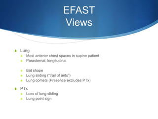 EFAST - A how to guide | PPTX