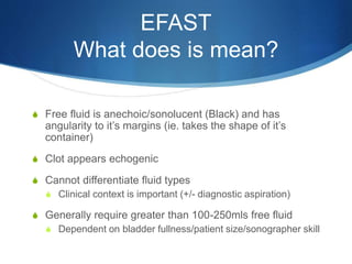EFAST - A how to guide | PPTX