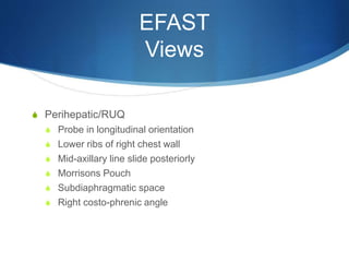 EFAST - A how to guide | PPTX