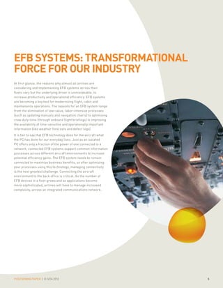 Efb positioning-v6-low-res | PDF | Aviation Industry | Industries
