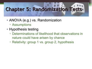Computer Intensive Statistical Methods | PPT