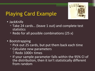 Computer Intensive Statistical Methods | PPT