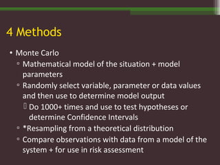 Computer Intensive Statistical Methods | PPT