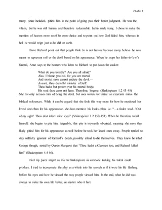 Richard's Death Speech | DOCX