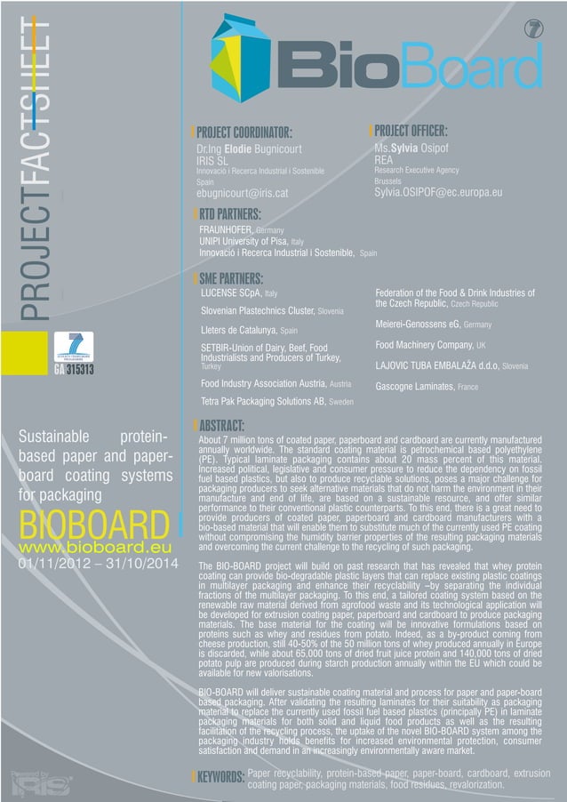 FactSheet-Bioboard | PDF