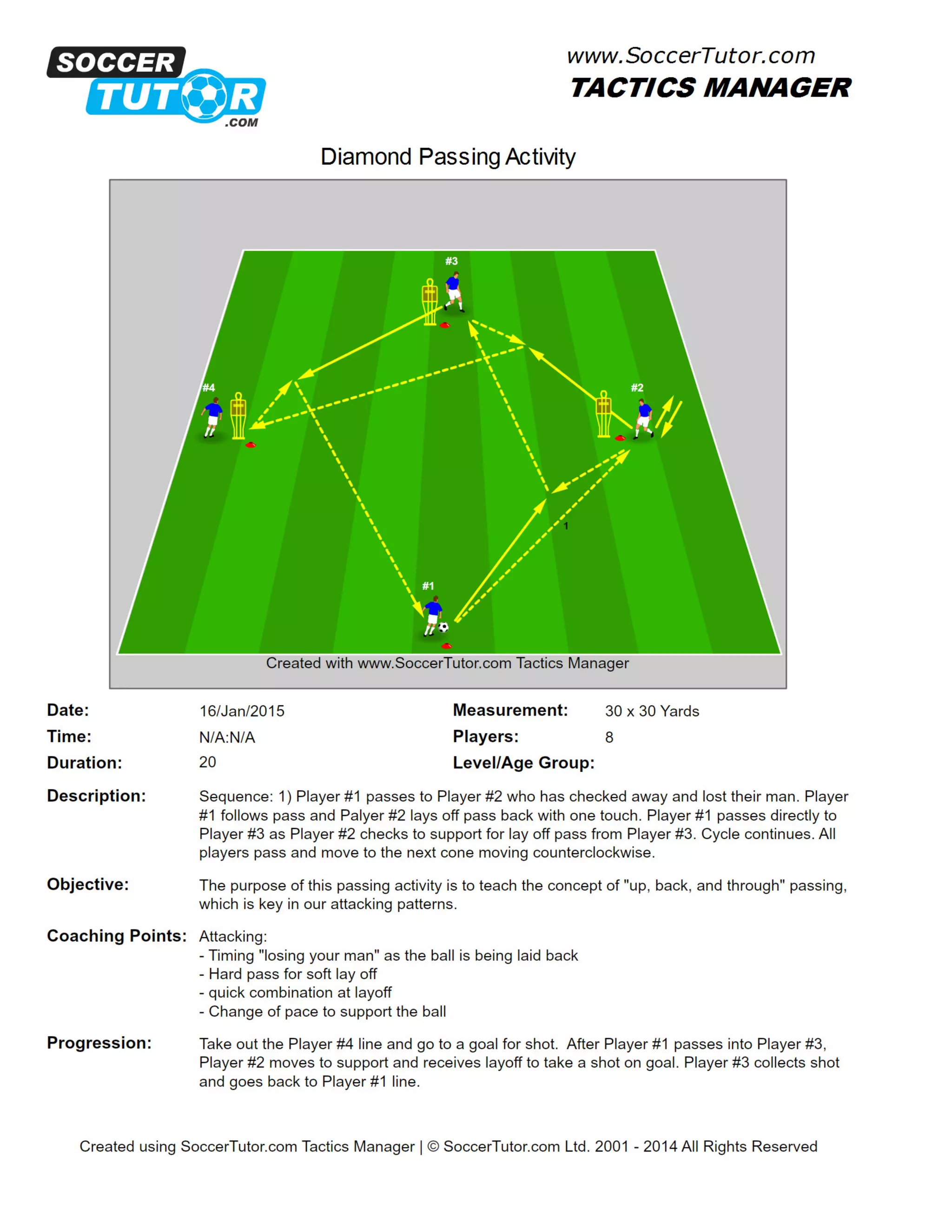 Diamond passing activity | PDF